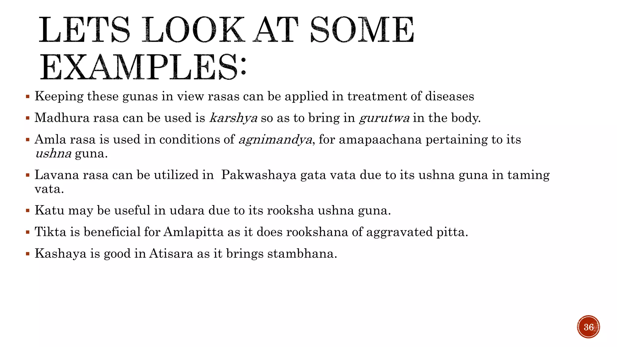 Applied aspect of Rasa (PERCEPTION OF TASTE) | PPTX