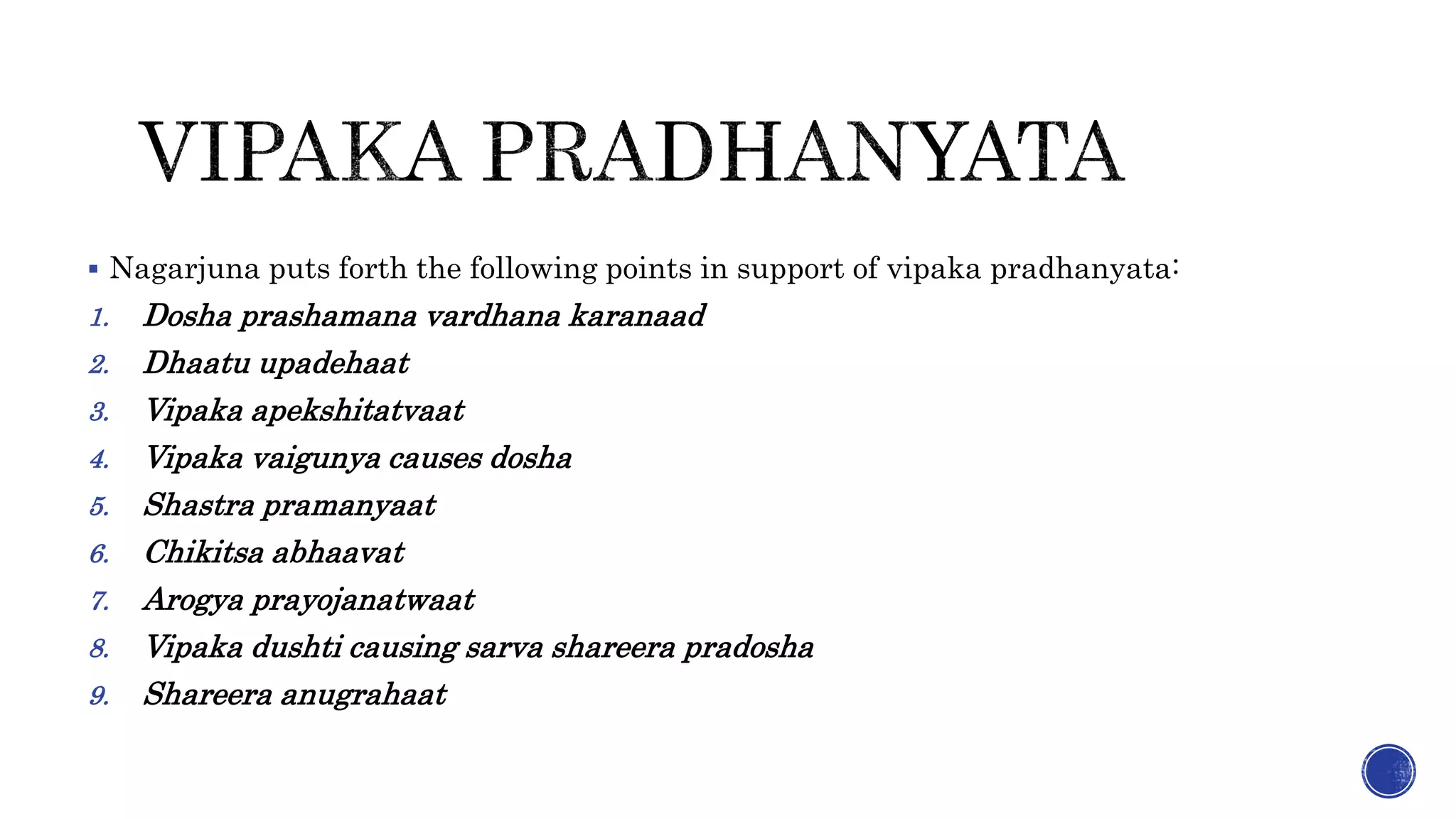 Presentation - Applied aspects of vipaka.pptx