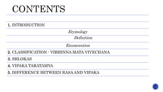 Presentation - Applied aspects of vipaka.pptx