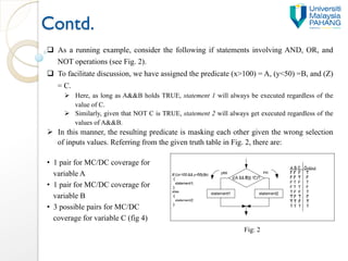 An Automated Tool for MC/DC Test Data Generation | PDF