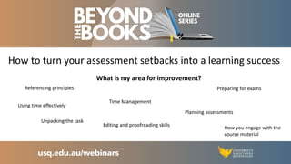 Assessment: How to turn your assessment setbacks into a learning ...