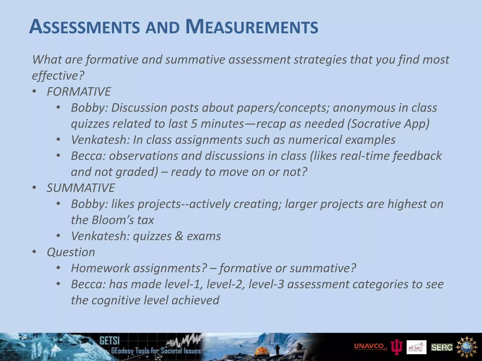 Presentation: Assessments & Rubrics | PPTX | Educational Assessment | Education