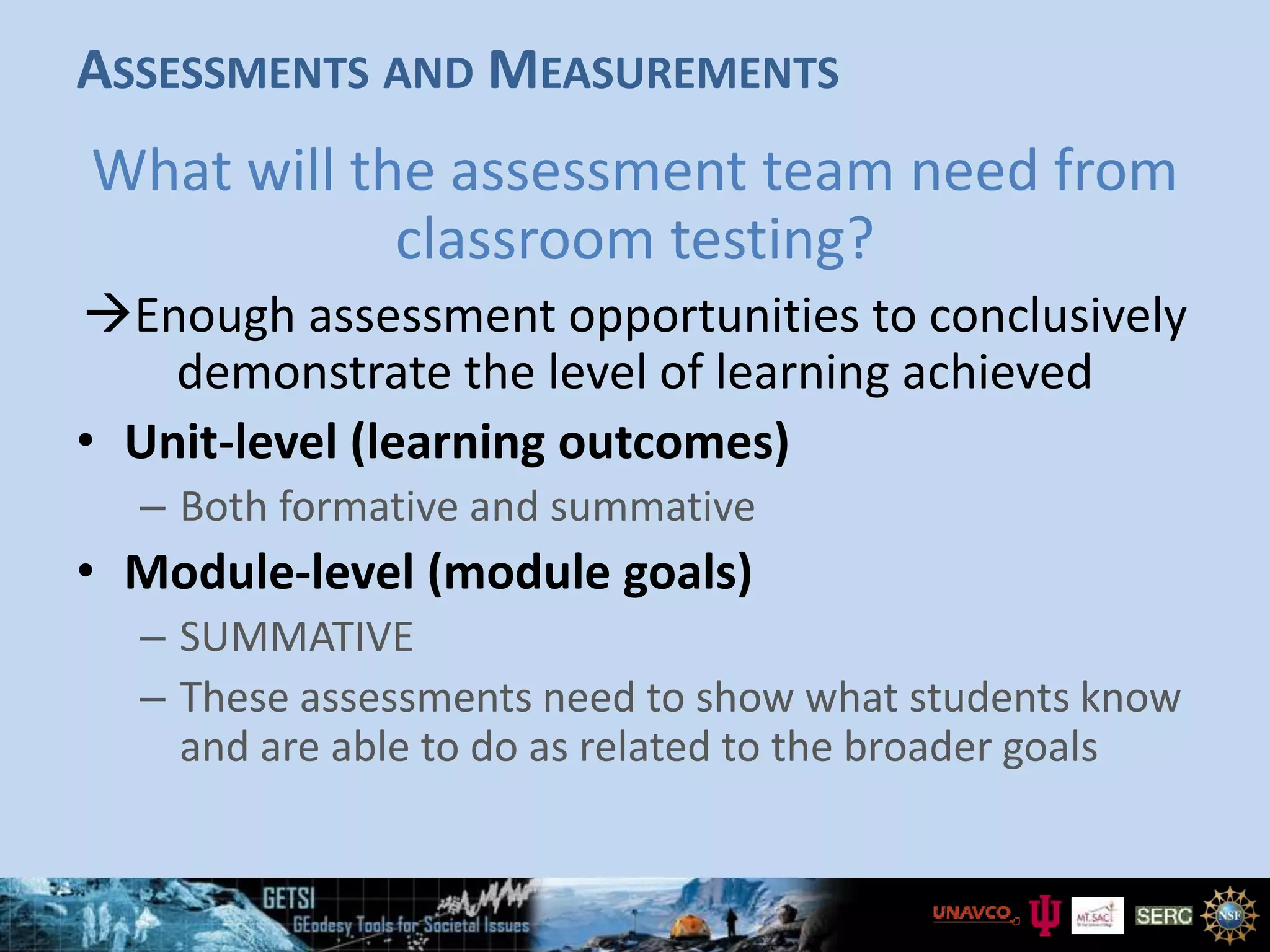 Presentation: Assessments & Rubrics | PPTX | Educational Assessment ...