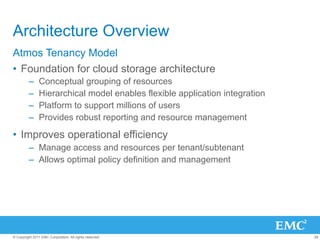 Presentation atmos architecture overview | PDF