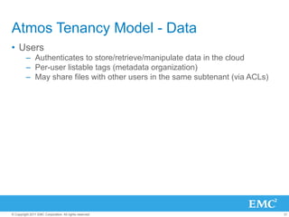 Presentation atmos architecture overview | PDF