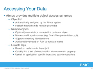 Presentation atmos architecture overview | PPT