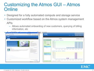 Presentation atmos architecture overview | PPT