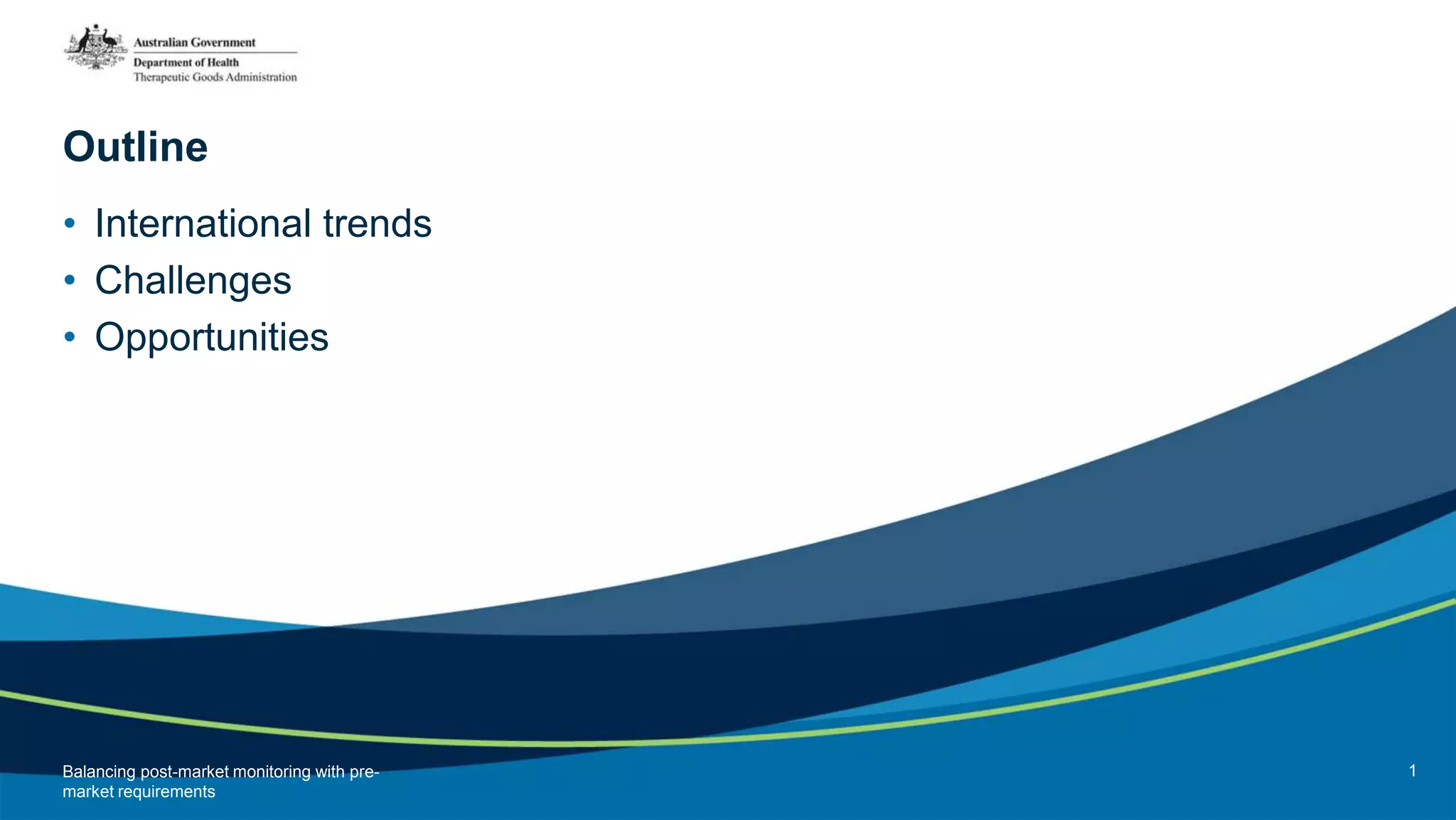 Balancing post-market monitoring with pre-market requirements | PPTX ...