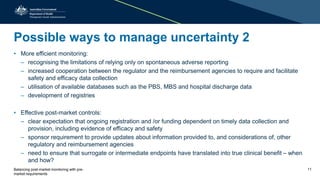 Balancing post-market monitoring with pre-market requirements | PPTX ...