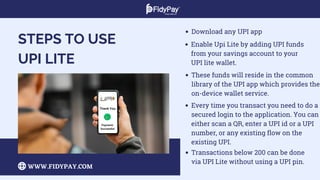 How FidyPay Is The Best UPI AutoPay Service Provider Company? | PPT