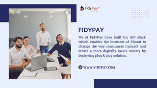 How FidyPay Is The Best UPI AutoPay Service Provider Company? | PPT