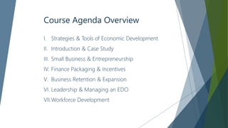 IEDC Real Estate Training Course Introduction Slides - 2018 | PPT