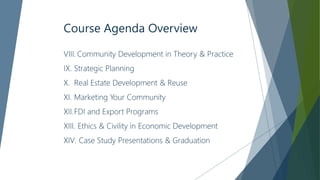 IEDC Real Estate Training Course Introduction Slides - 2018 | PPT