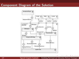 Combining Rule-based and Information Retrieval Techniques to assign Software Change Requests ...