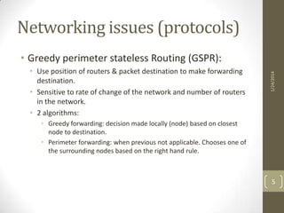 Issues of Wireless Sensor Networks | PPTX