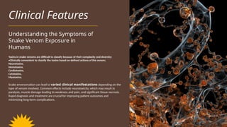 Presentation - Biochemistry of Snake Envenomation.pptx