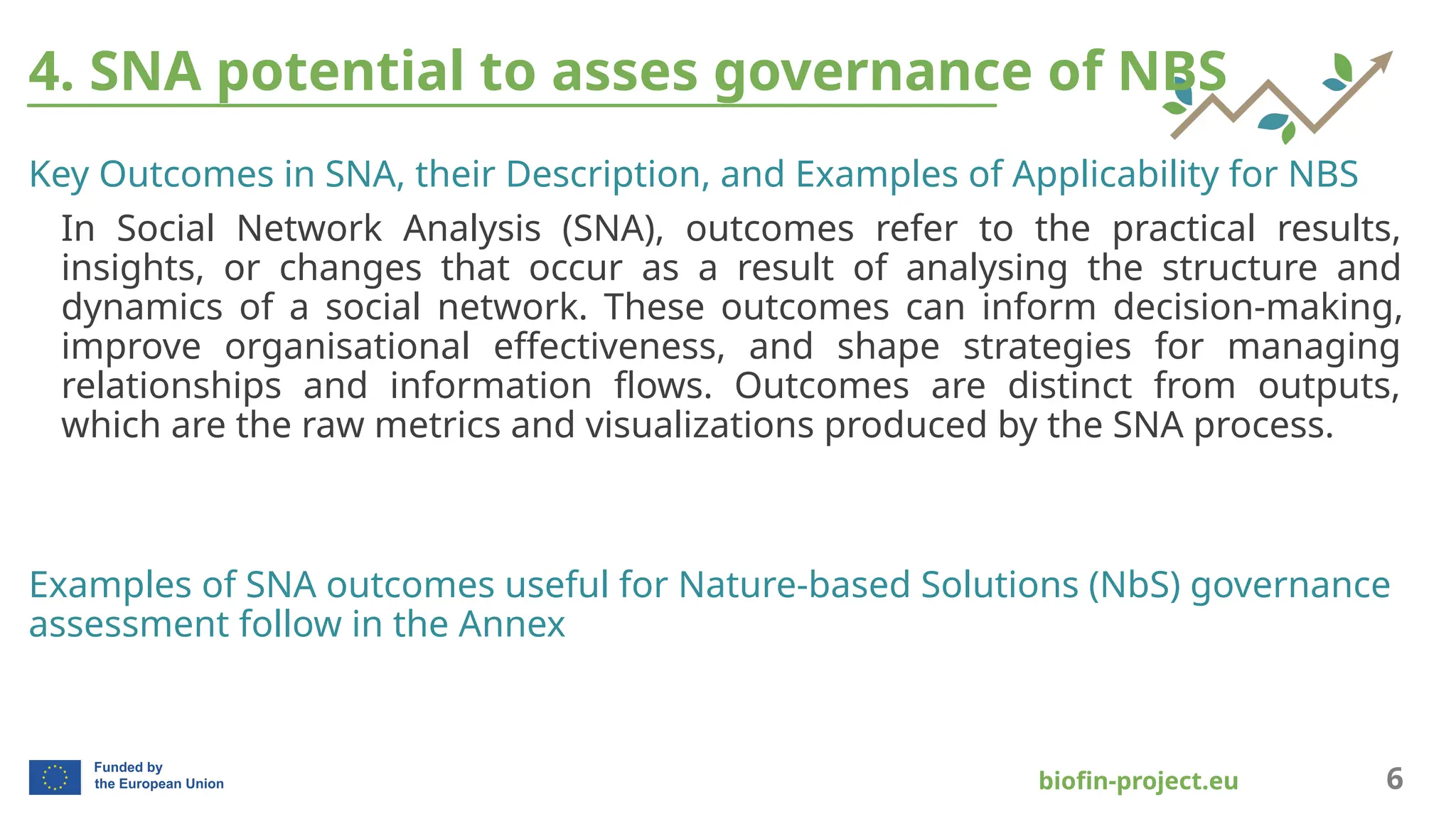 BIOFIN-EU: Training "Using SNA to Assess Governance Issues in the ...