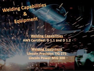 UPI Manufacturing\'s Capabilities | PPTX