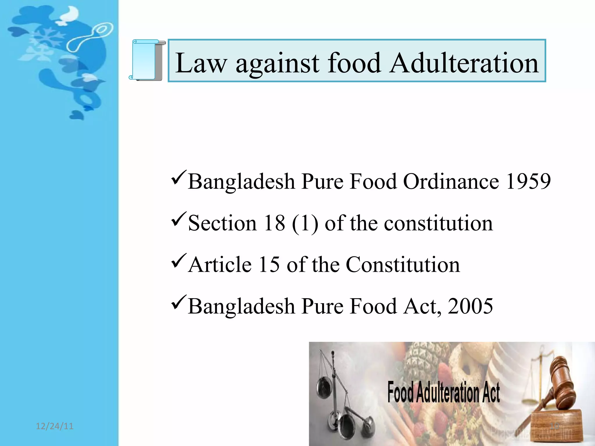 Food Adulteration | PPT
