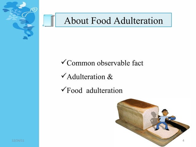 Food Adulteration | PPT