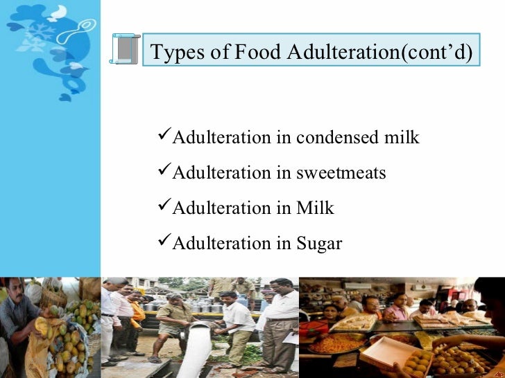 Food Adulteration