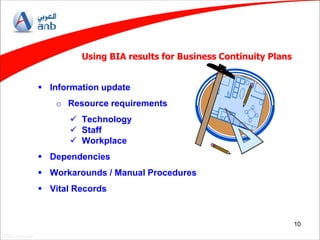 Effective BIA for optimum BCM Benefit | PPT