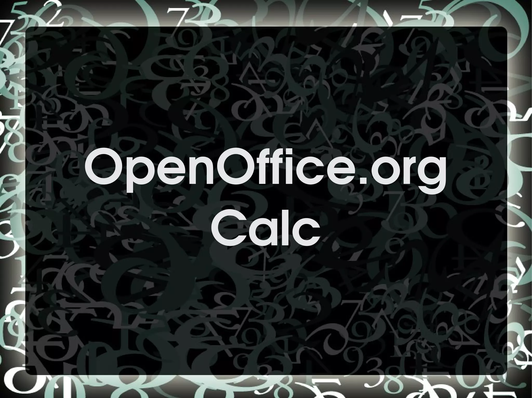 Presentation Calc | ODP