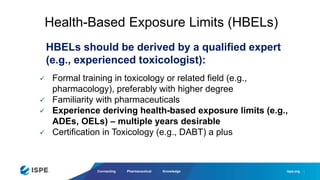 presentation-case-study-setting-health-based-exposure-limits-throughout ...