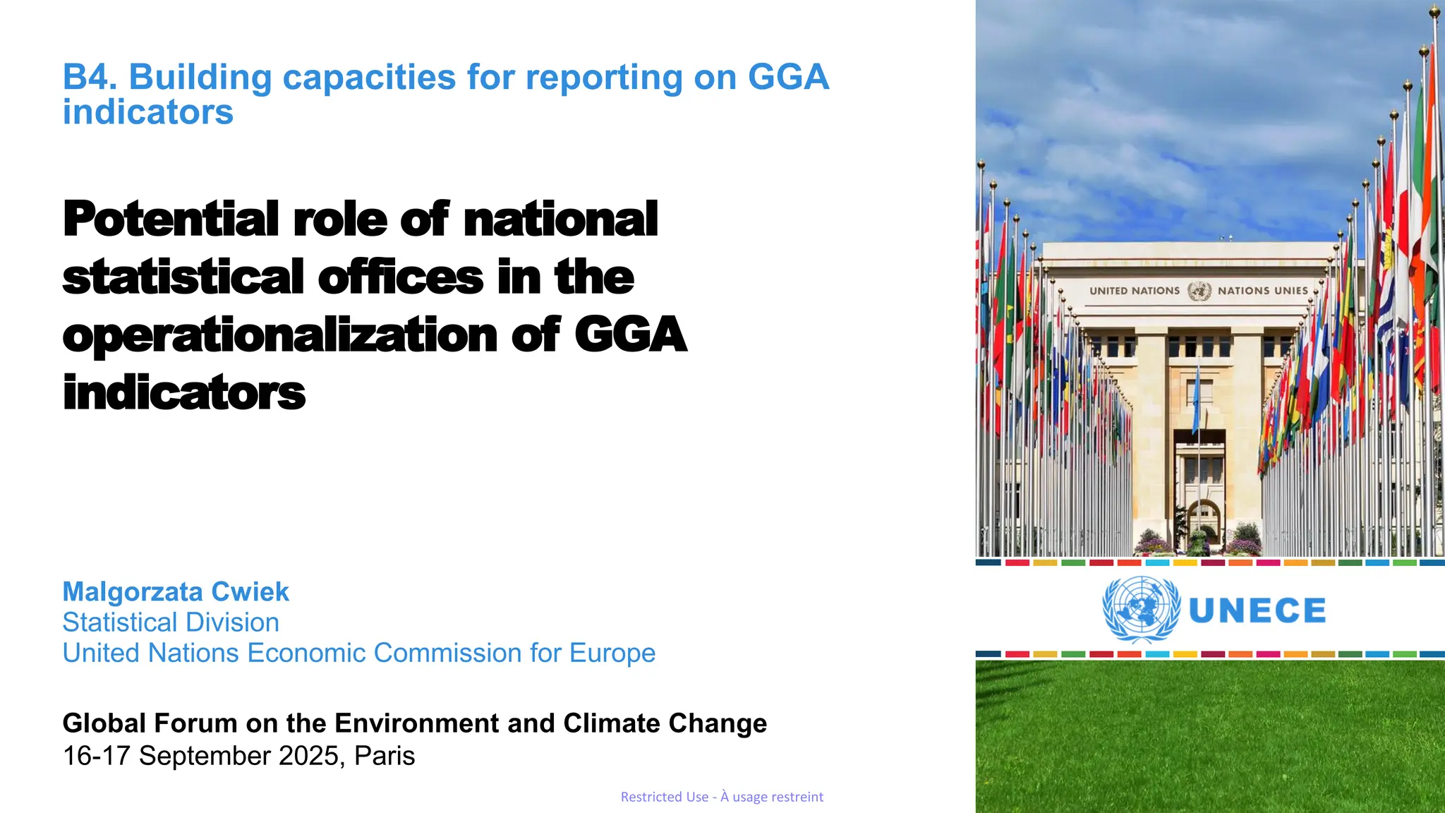CCXG Global Forum, September 2025, Malgorzata Cwiek | PDF