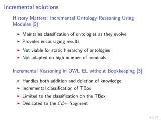 Slider: an Efficient Incremental Reasoner, by Jules Chevalier | PPT