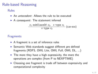 Slider: an Efficient Incremental Reasoner, by Jules Chevalier | PPT