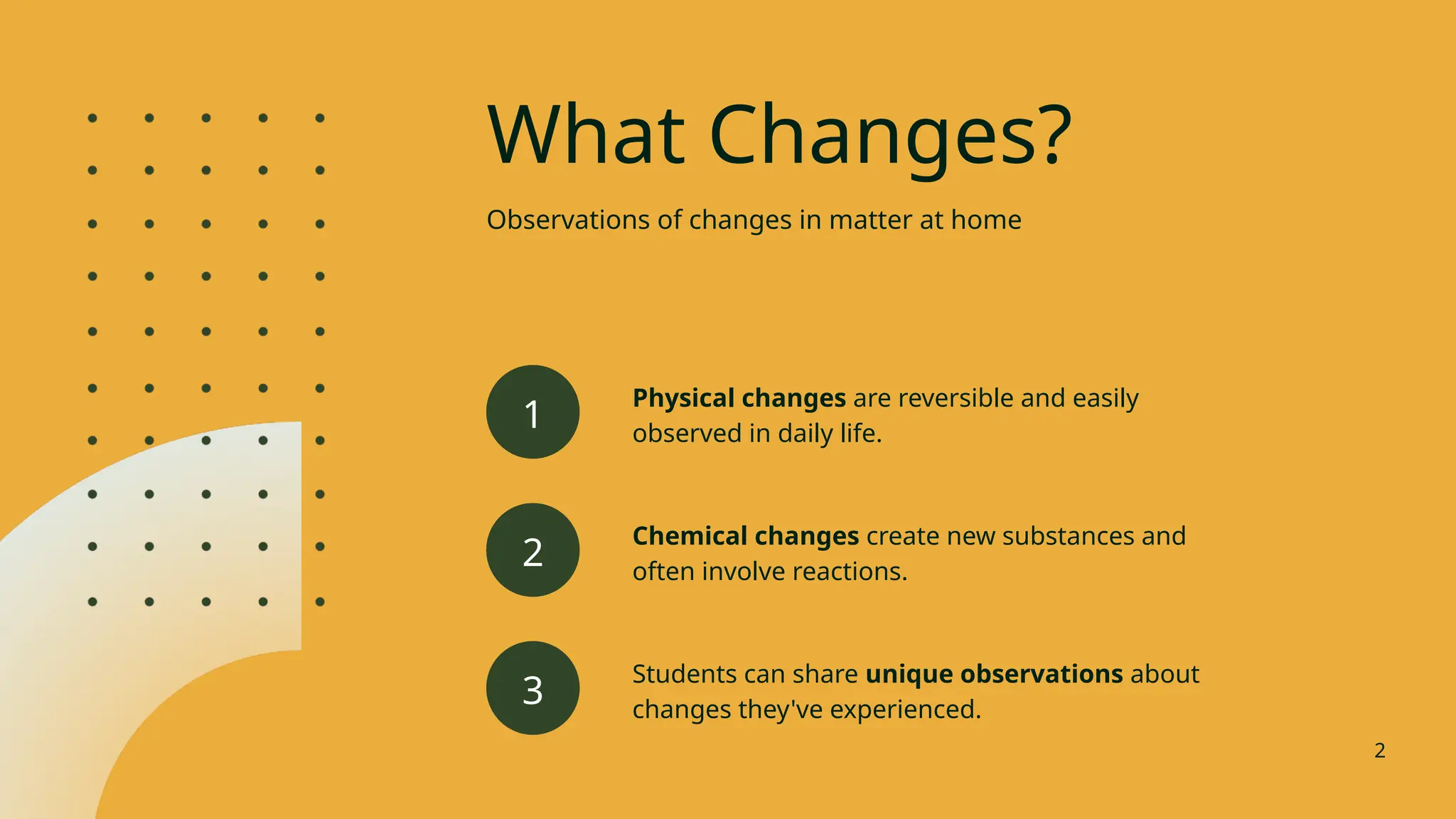Presentation -Describe Changes in Matter Lesson in Science 4.pptx