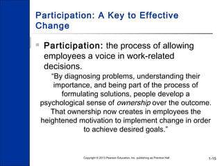 LS 607 Managing Organizational Change chapter 1 | PPT
