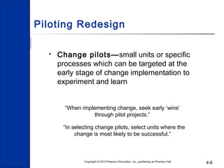 LS 607 Managing Organizational Change chapter 4 | PPT