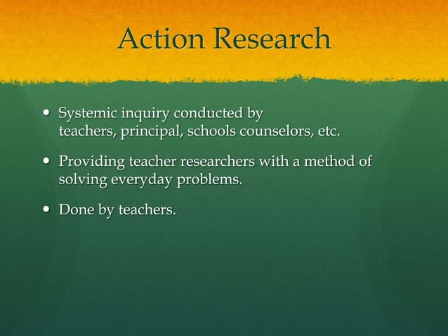 Action Research | PPTX