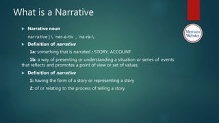 Understanding the Narrative Gaps | PPTX