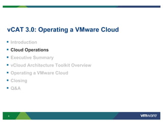 Presentation cim1309 v cat 3.0 operating a v-mware cloud | PPT