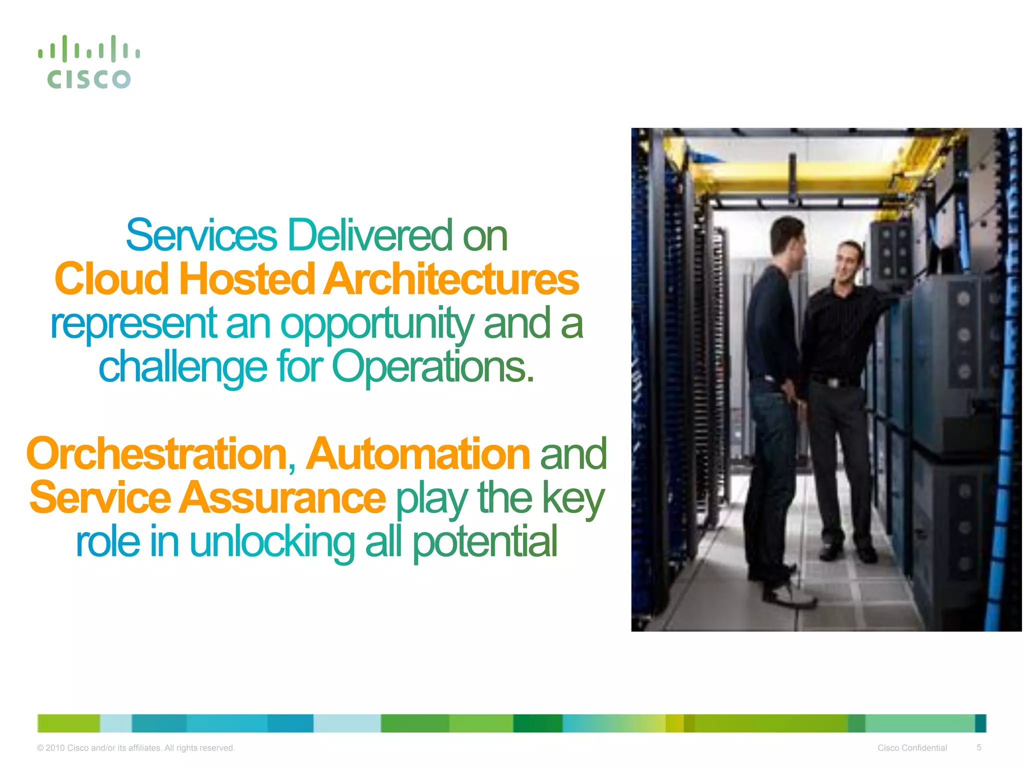 Presentation cisco service oriented infrastructure | PDF