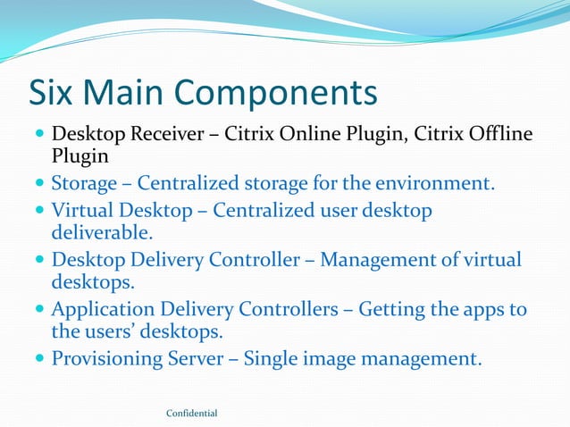 Presentation citrix desktop virtualization | PDF