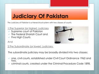 Presentation civil courts | PPTX