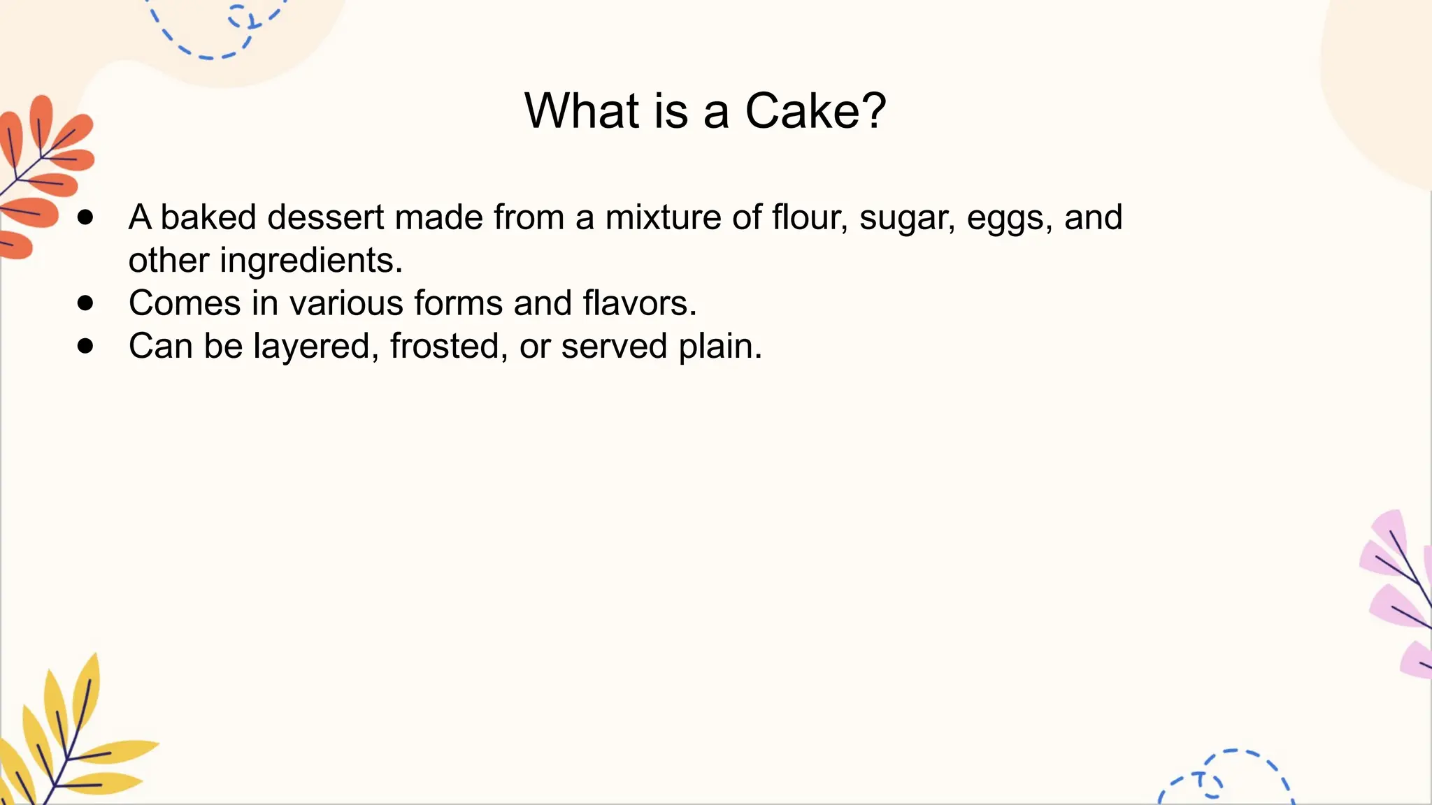 Presentation - classification of cakes.pptx