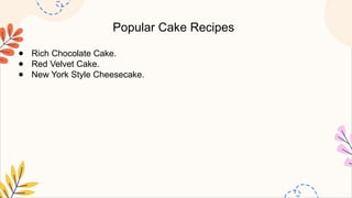 Presentation - classification of cakes.pptx