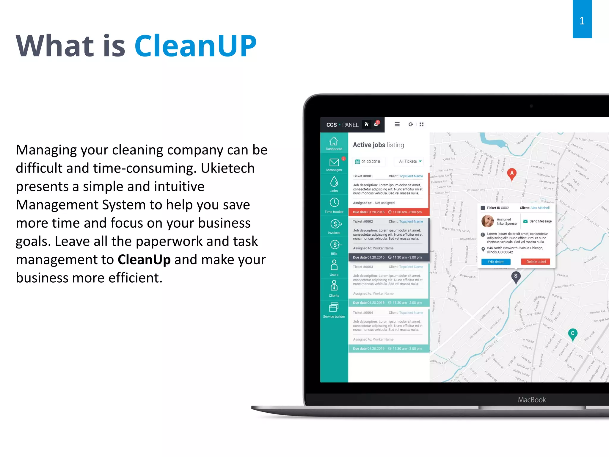 Task Management System for Cleaning Companies | PPT