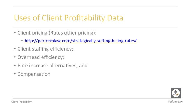 Calculating Client Profitability: Analysis to Action