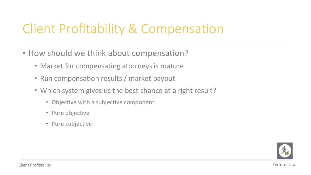 Calculating Client Profitability: Analysis to Action