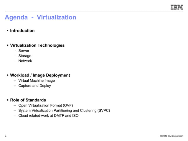 Presentation cloud computing workshop - virtualization | PPT