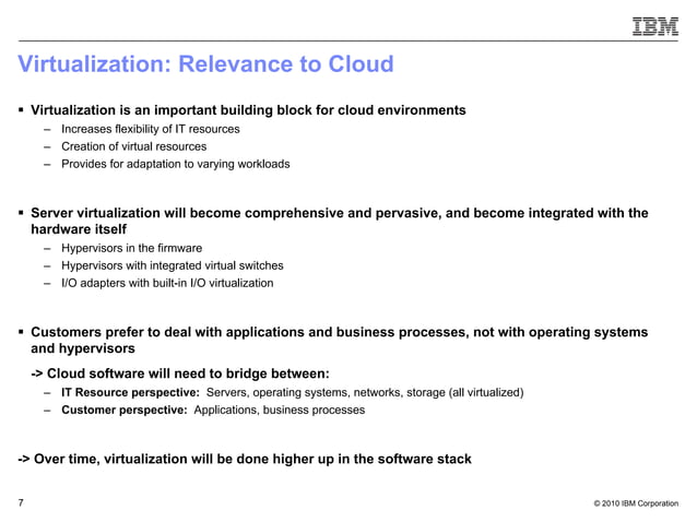 Presentation cloud computing workshop - virtualization | PPT