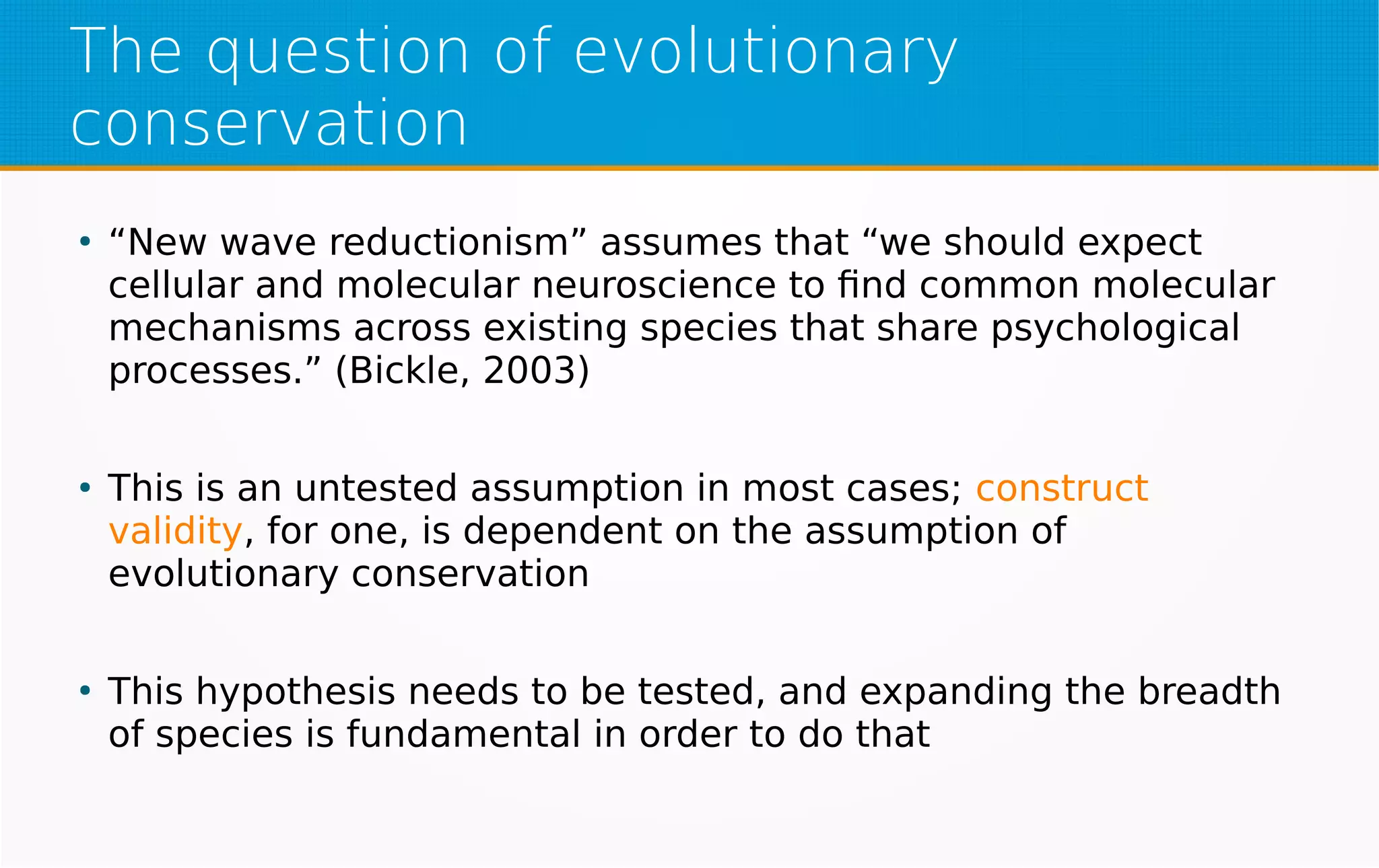 Non-mammalian models in behavioral neuroscience | PDF | Biological ...