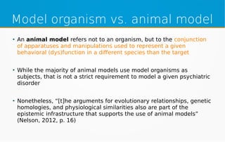 Non-mammalian models in behavioral neuroscience | PDF | Biological ...