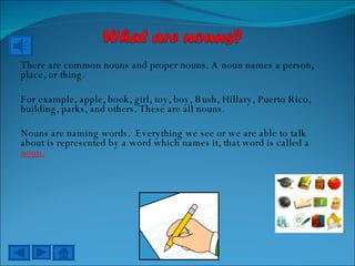 Presentation Common And Proper Nouns.E | PPT